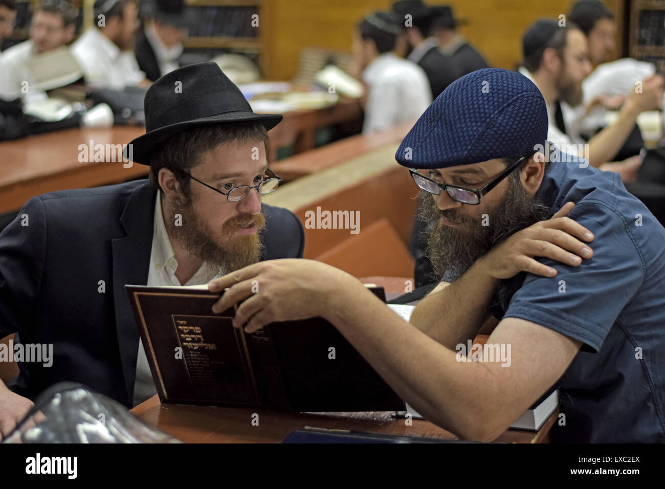 Two boys studying together hi-res stock photography and images - Alamy