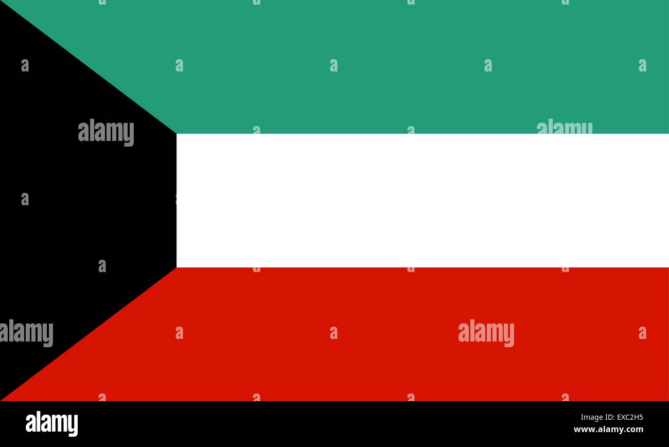 National flag of kuwait hi-res stock photography and images - Alamy