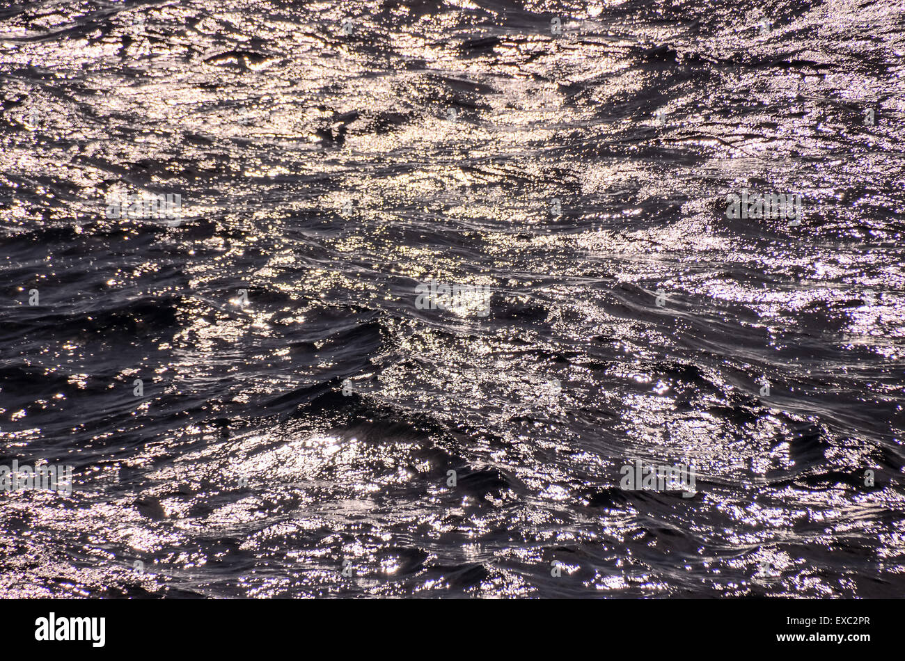 Detailed Texture Of Sea Water Stock Photo - Alamy