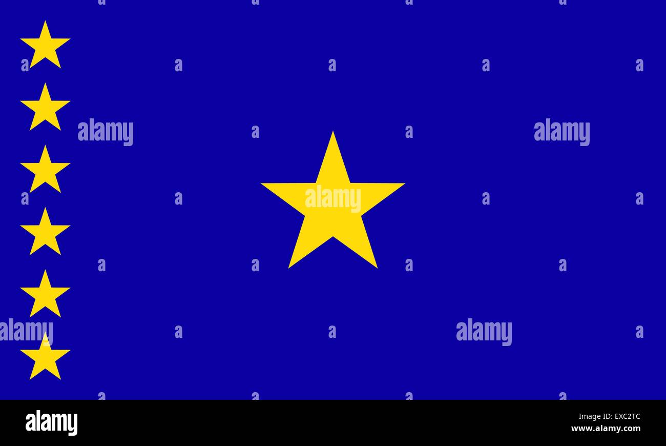Democratic republic congo flag Stock Vector Images - Alamy