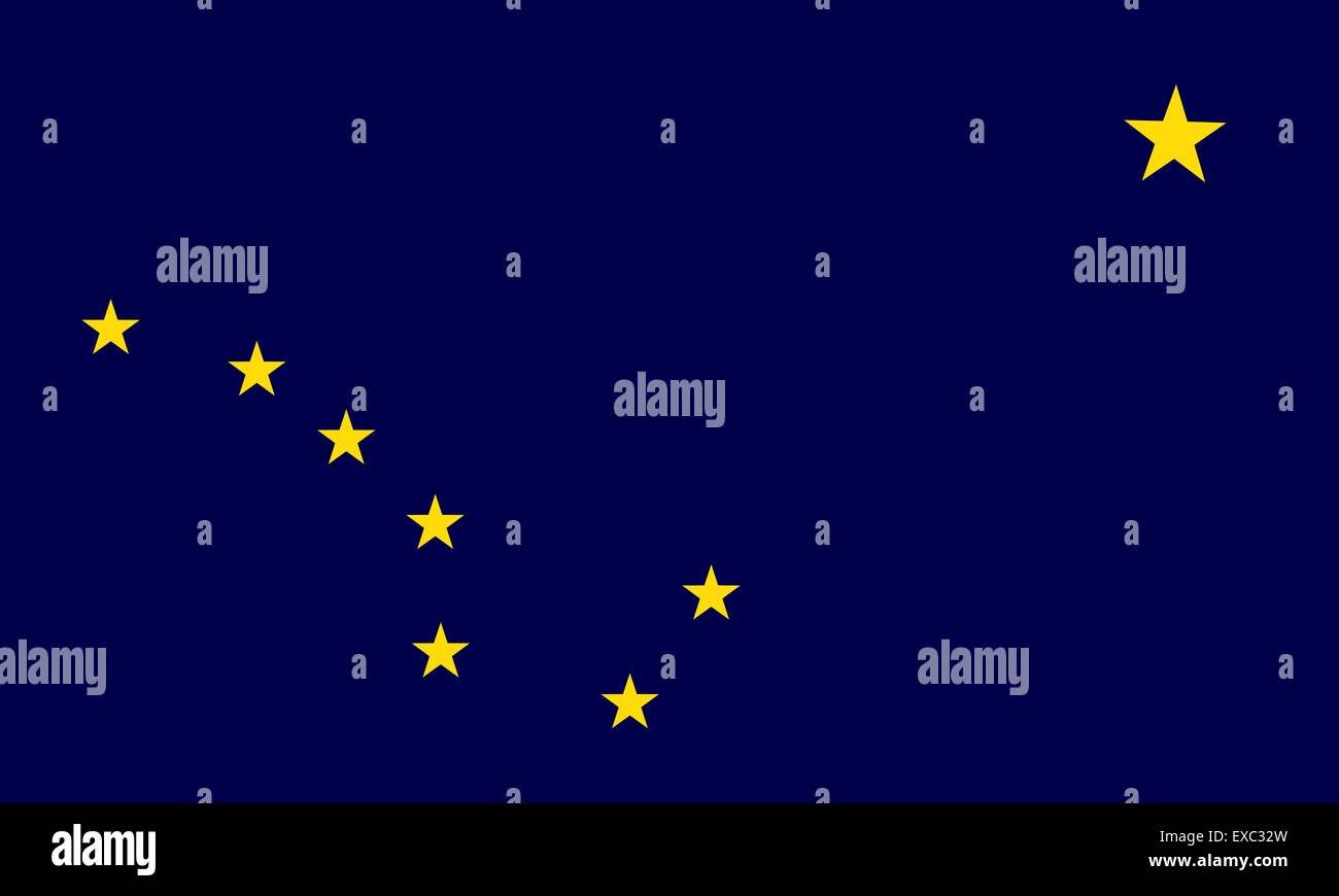 Alaska (USA) flag Stock Vector Image & Art - Alamy