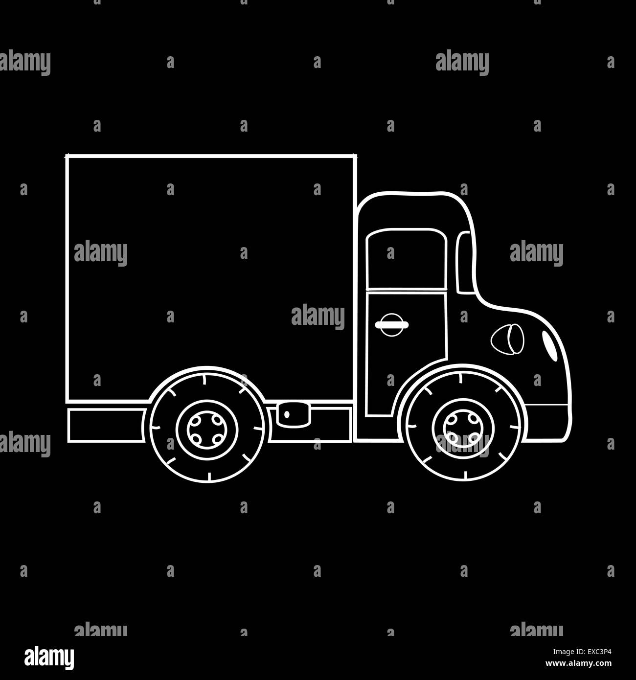 Transporting loads Stock Vector Images - Alamy