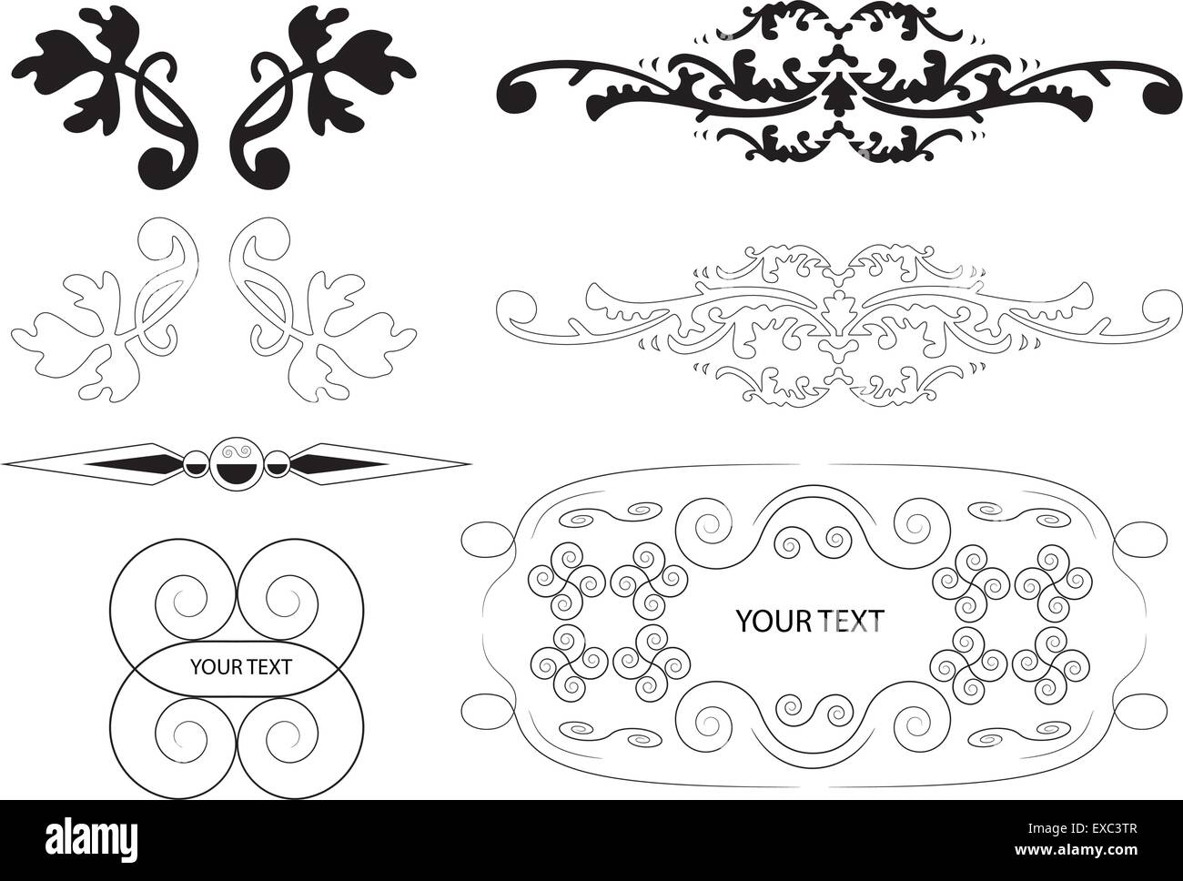 design of frames Stock Vector Image & Art - Alamy