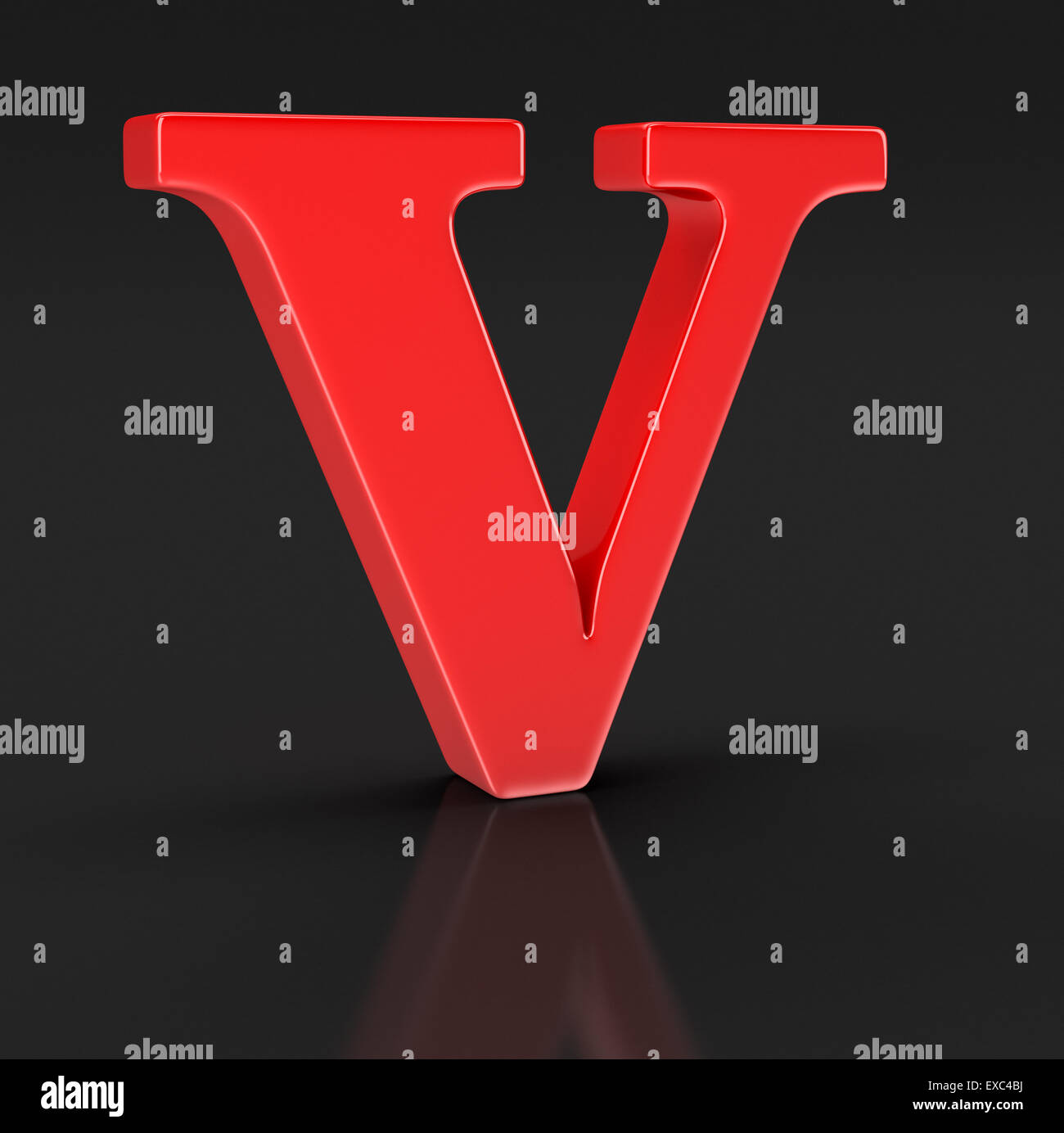 Letter A (clipping path included Stock Photo - Alamy