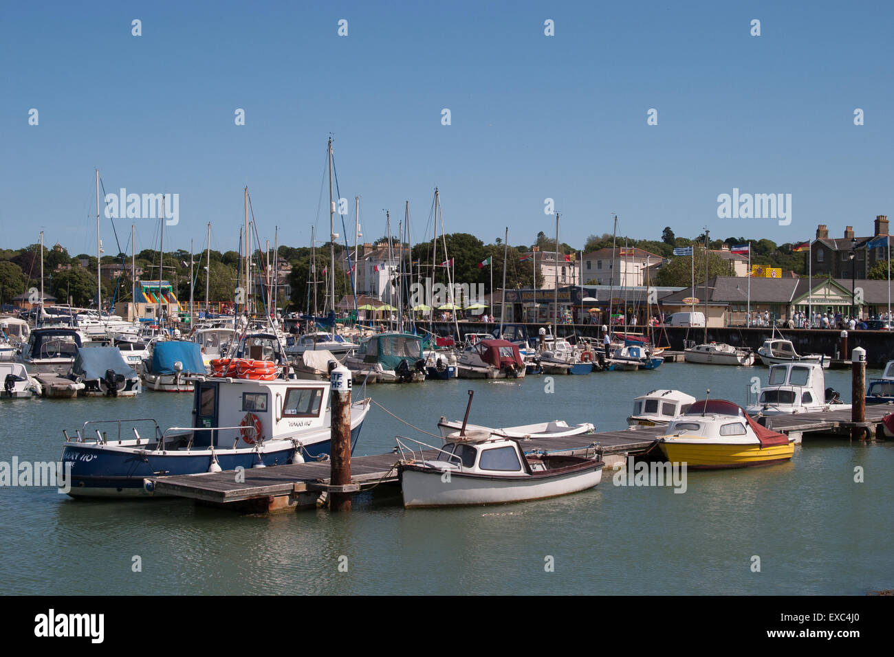 Ryde Harbour, The Isle of Wight, UK Stock Photo - Alamy