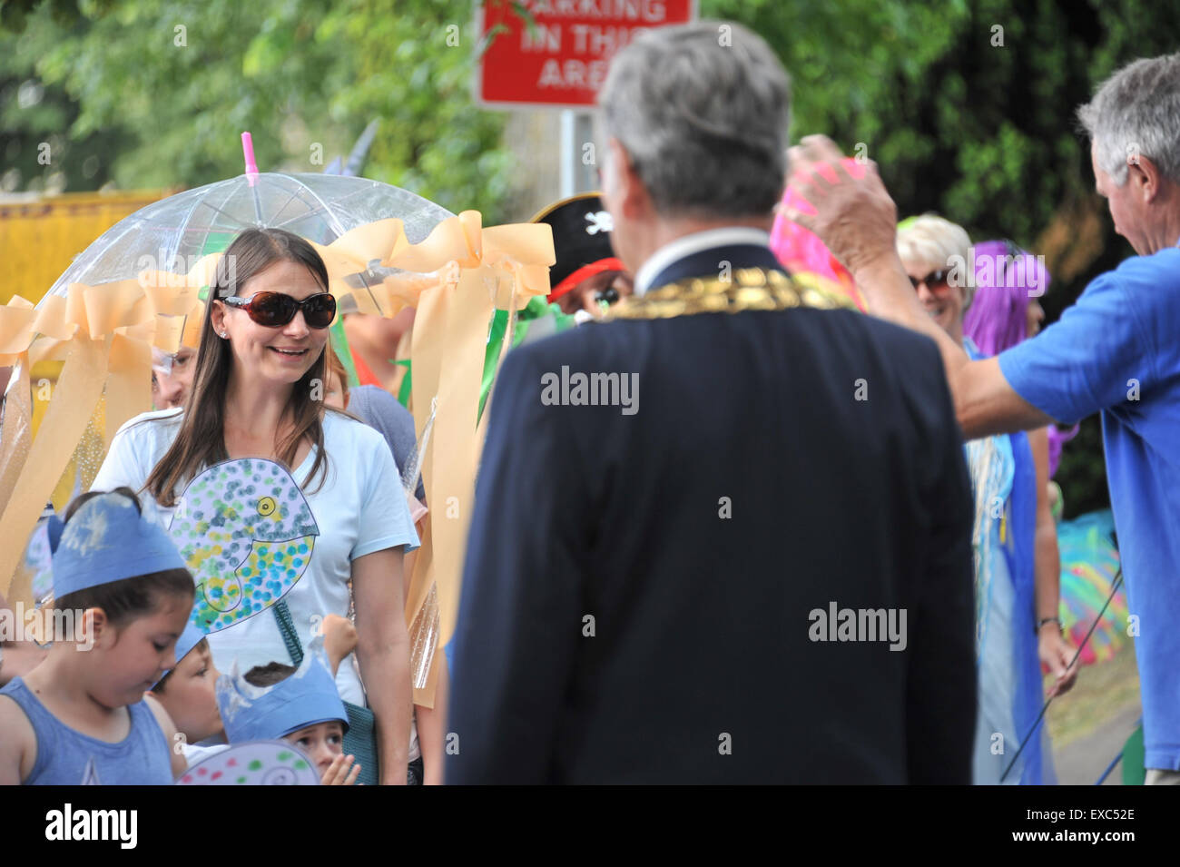 Witney, Oxfordshire, UK. 11th July, 2015. The annual carnival through ...