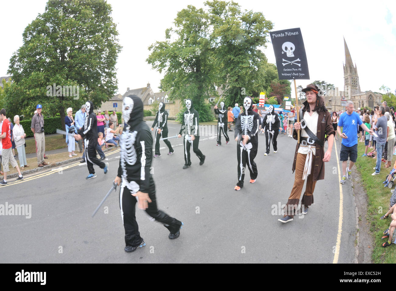 Witney, Oxfordshire, UK. 11th July, 2015. The annual carnival through ...