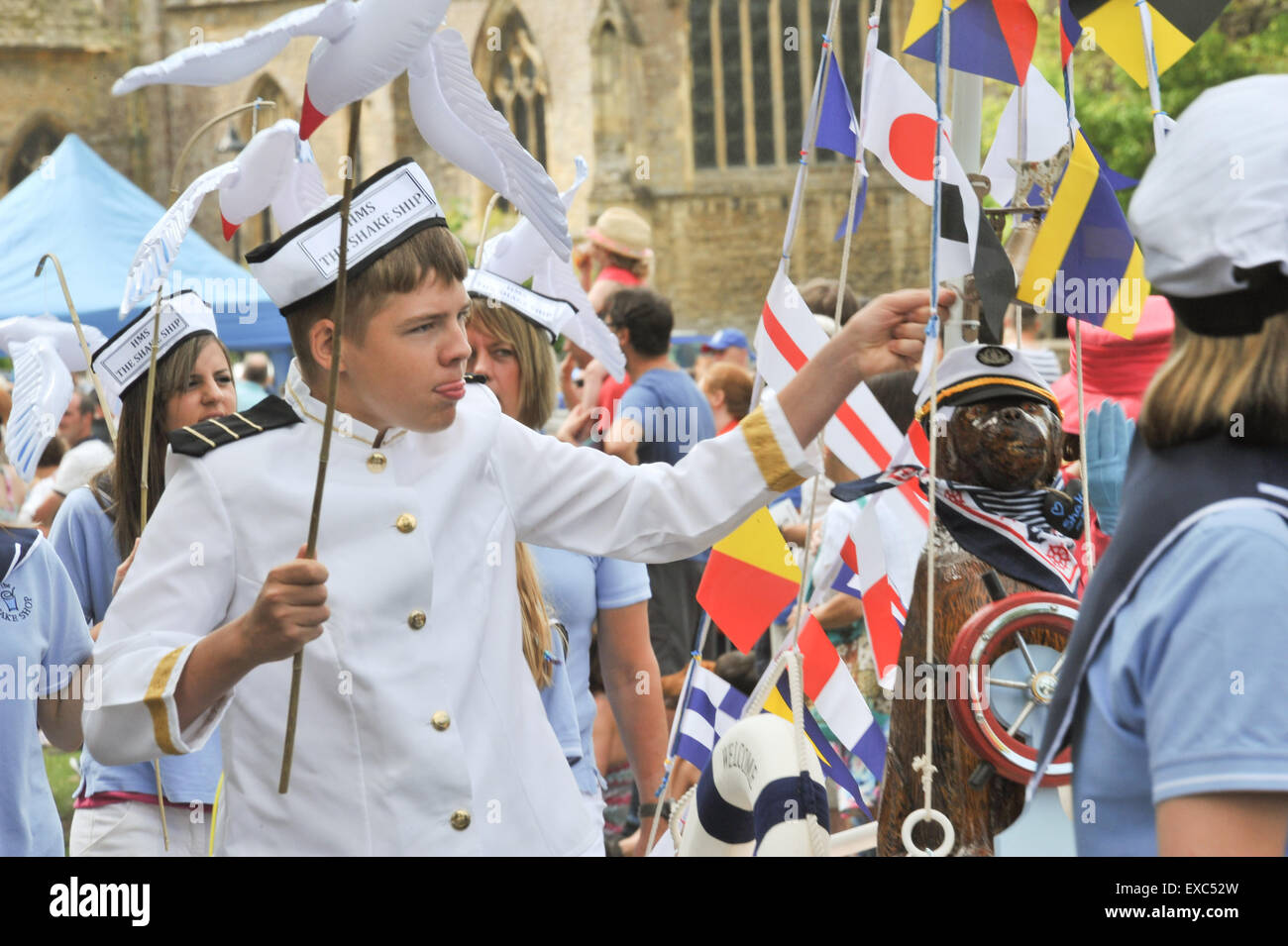 Witney, Oxfordshire, UK. 11th July, 2015. The annual carnival through ...