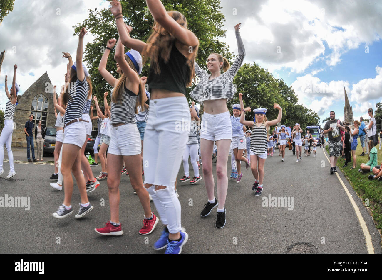 Witney, Oxfordshire, UK. 11th July, 2015. The annual carnival through ...