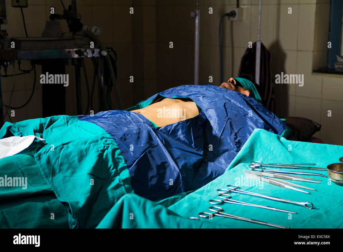Operation Theater Patient Operation Stock Photo - Alamy