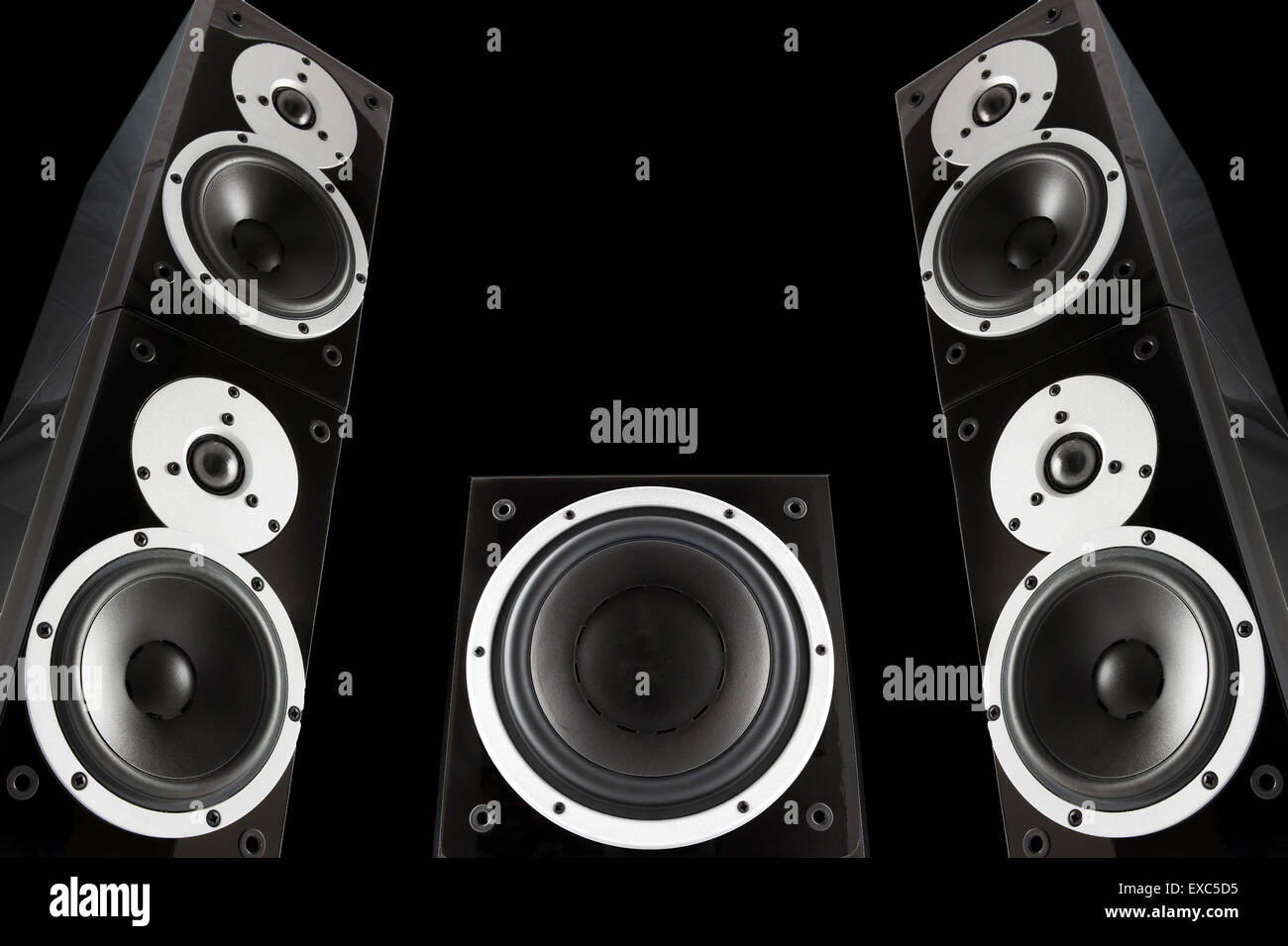 Loud woofer box hi-res stock photography and images - Alamy