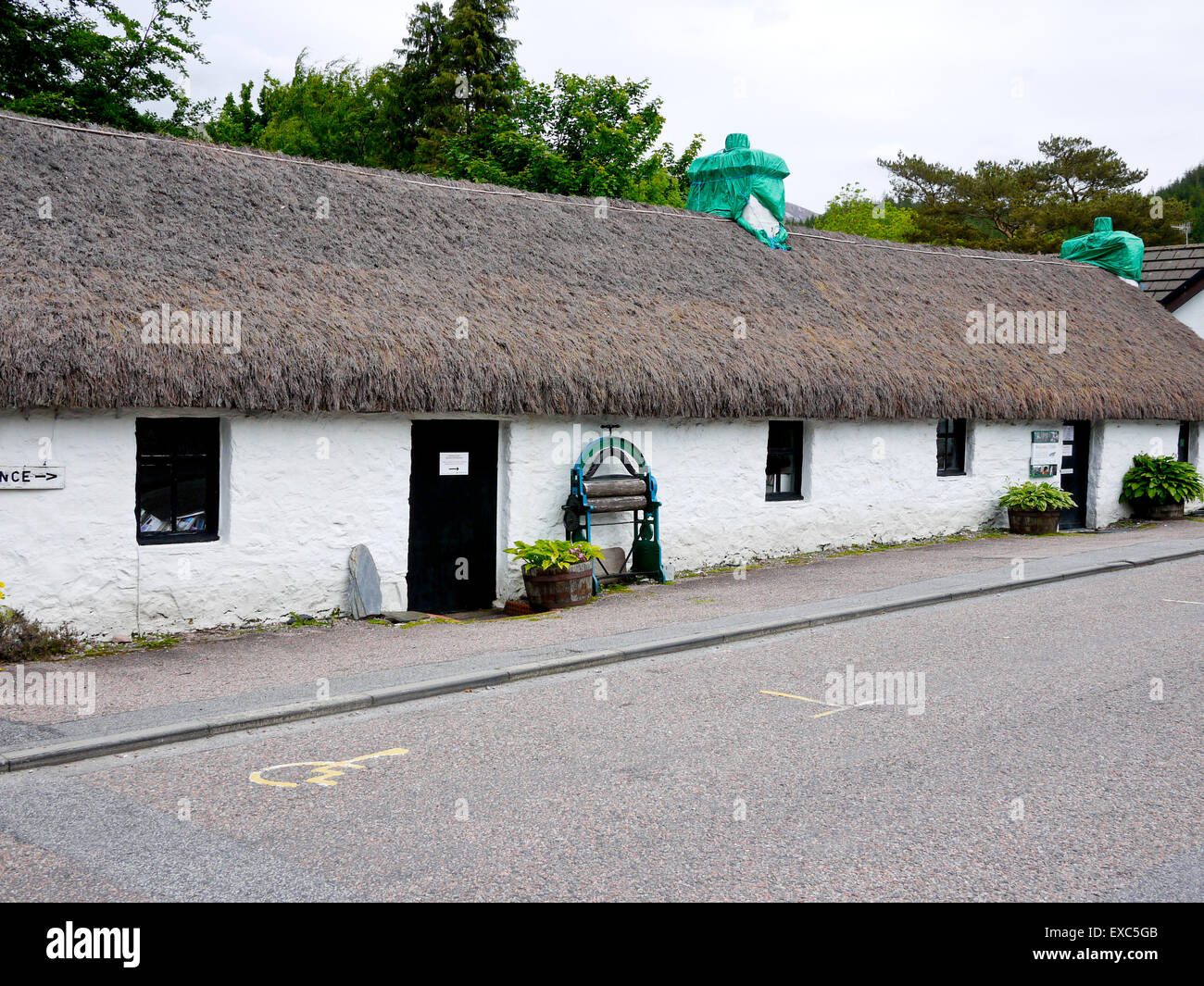 Glencoe Folk Museum, Glencoe, Highland, Scotland, UK Stock Photo - Alamy