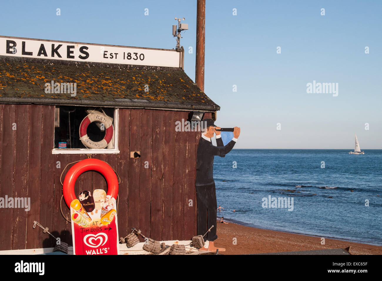 Ventnor seafront, The Isle of Wight Stock Photo - Alamy