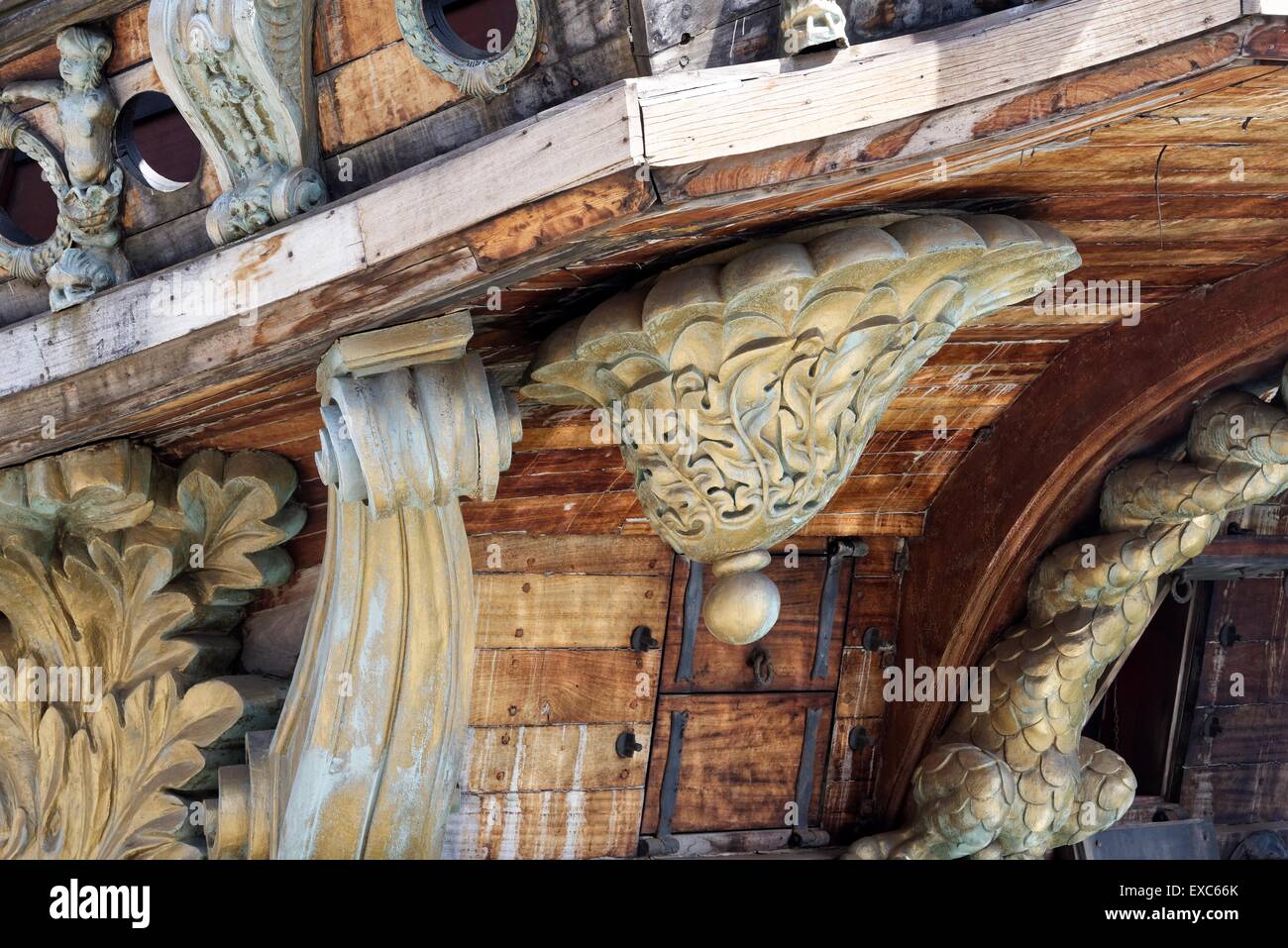 Neptune is a ship replica of a 17th-century Spanish galleon Stock Photo ...