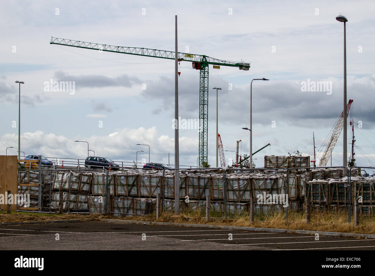Dundee, Scotland, UK. 11th July, 2015. Waterfront Development Project ...