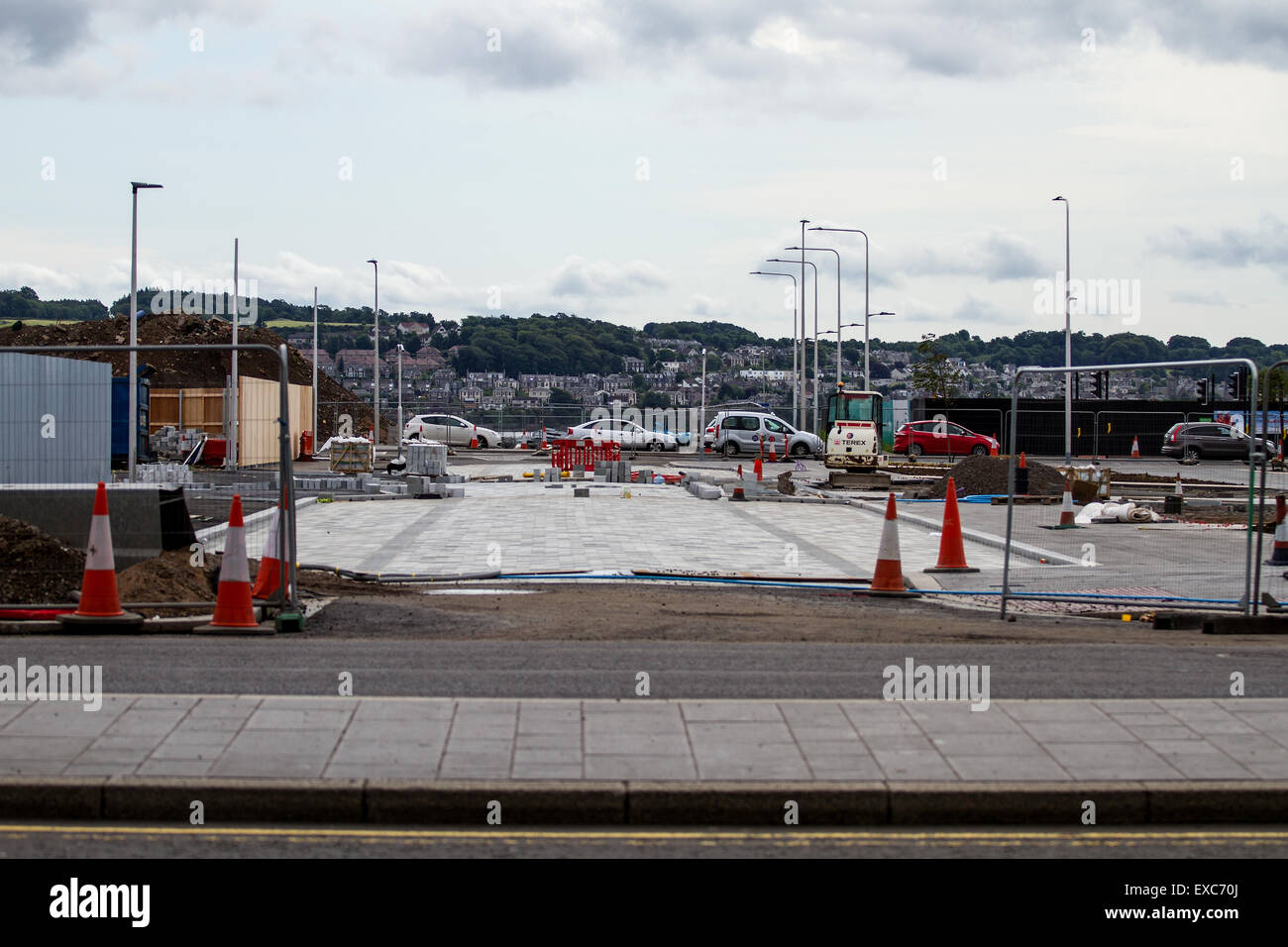 Dundee, Scotland, UK. 11th July, 2015. Waterfront Development Project ...