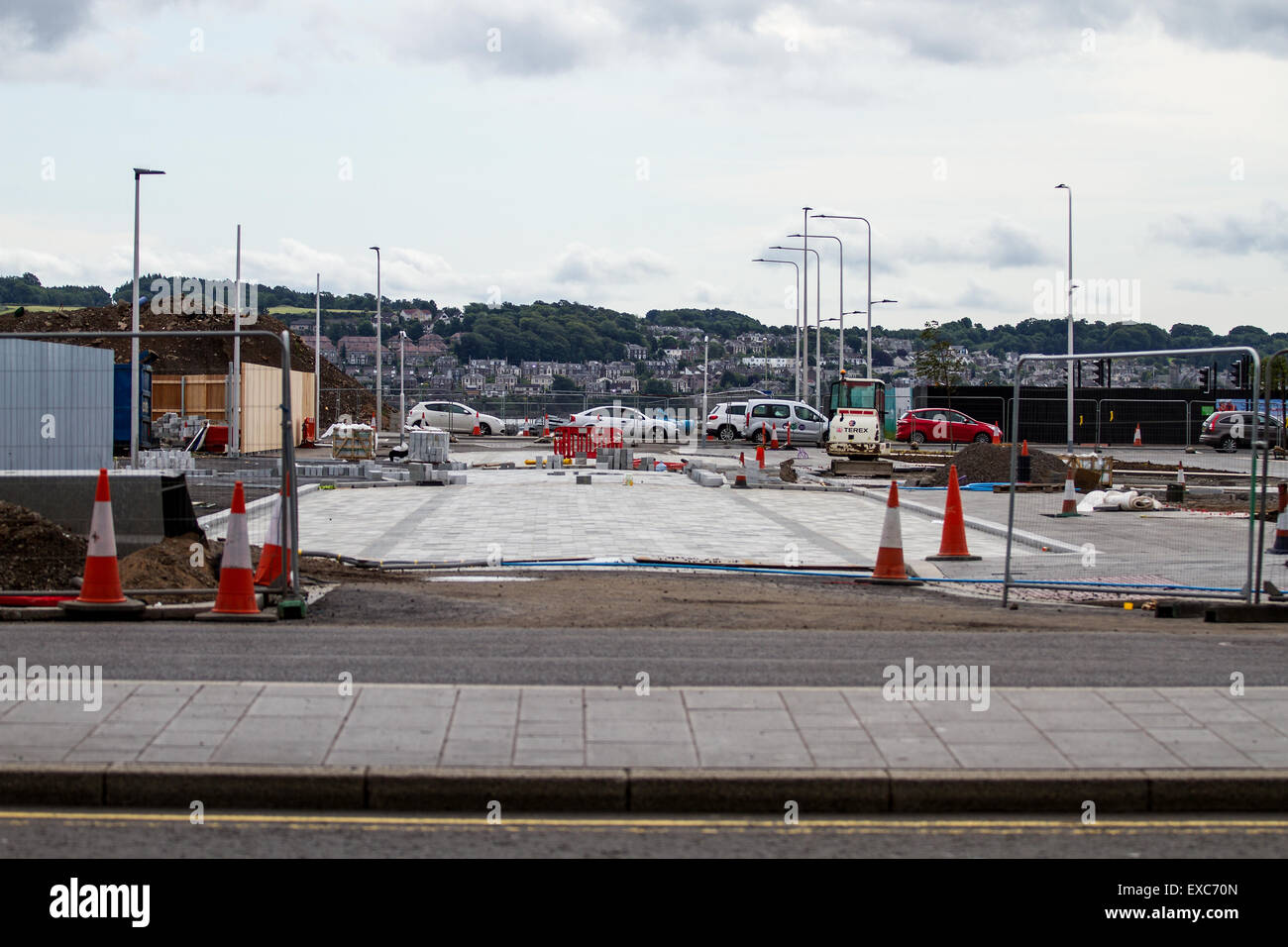 Dundee, Scotland, UK. 11th July, 2015. Waterfront Development Project ...