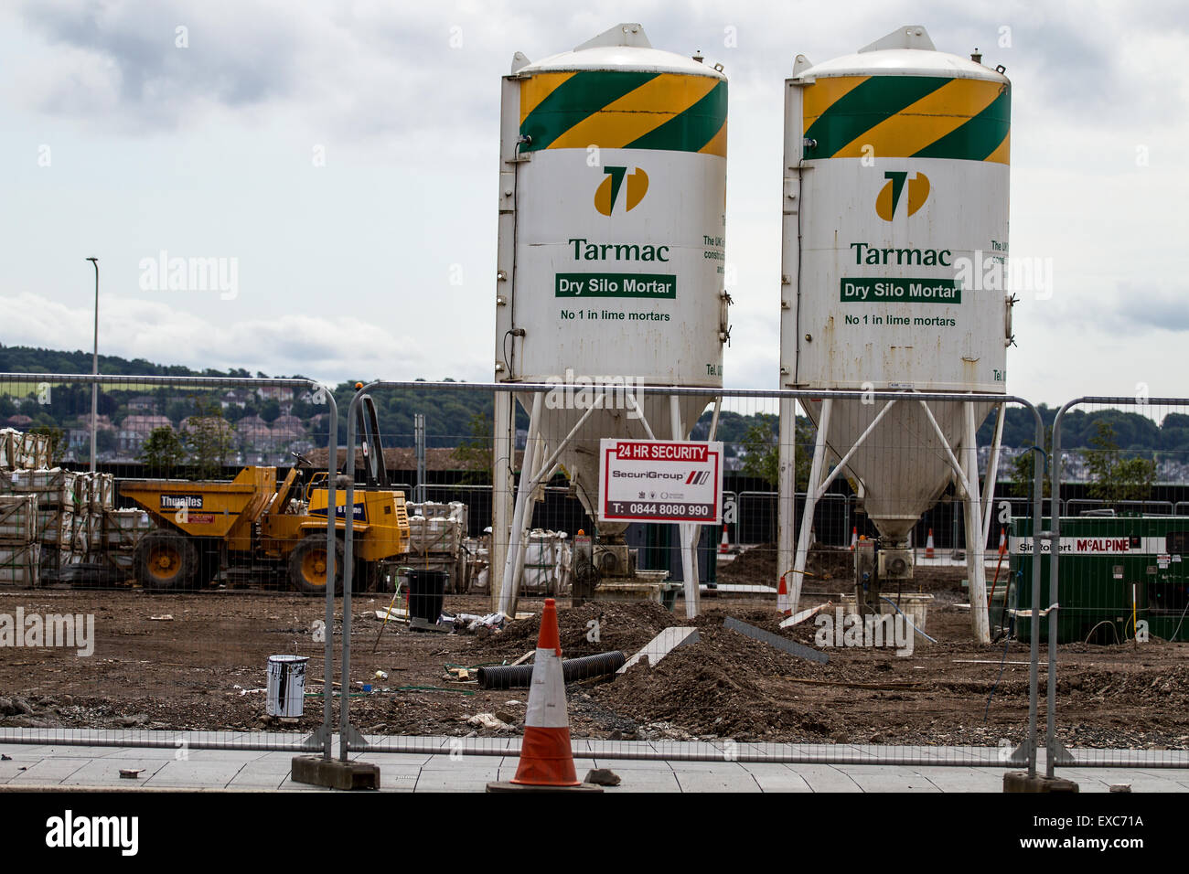Dundee, Scotland, UK. 11th July, 2015. Waterfront Development Project ...