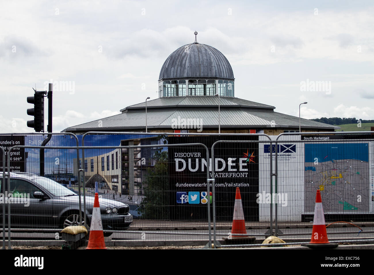 Dundee, Scotland, UK. 11th July, 2015. Waterfront Development Project ...