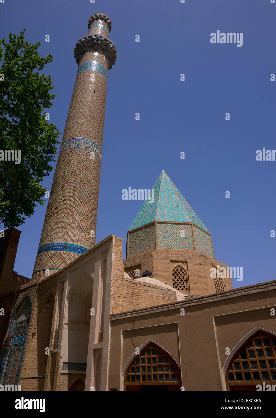Jameh Mosque, Isfahan Province, Natanz, Iran Stock Photo - Alamy
