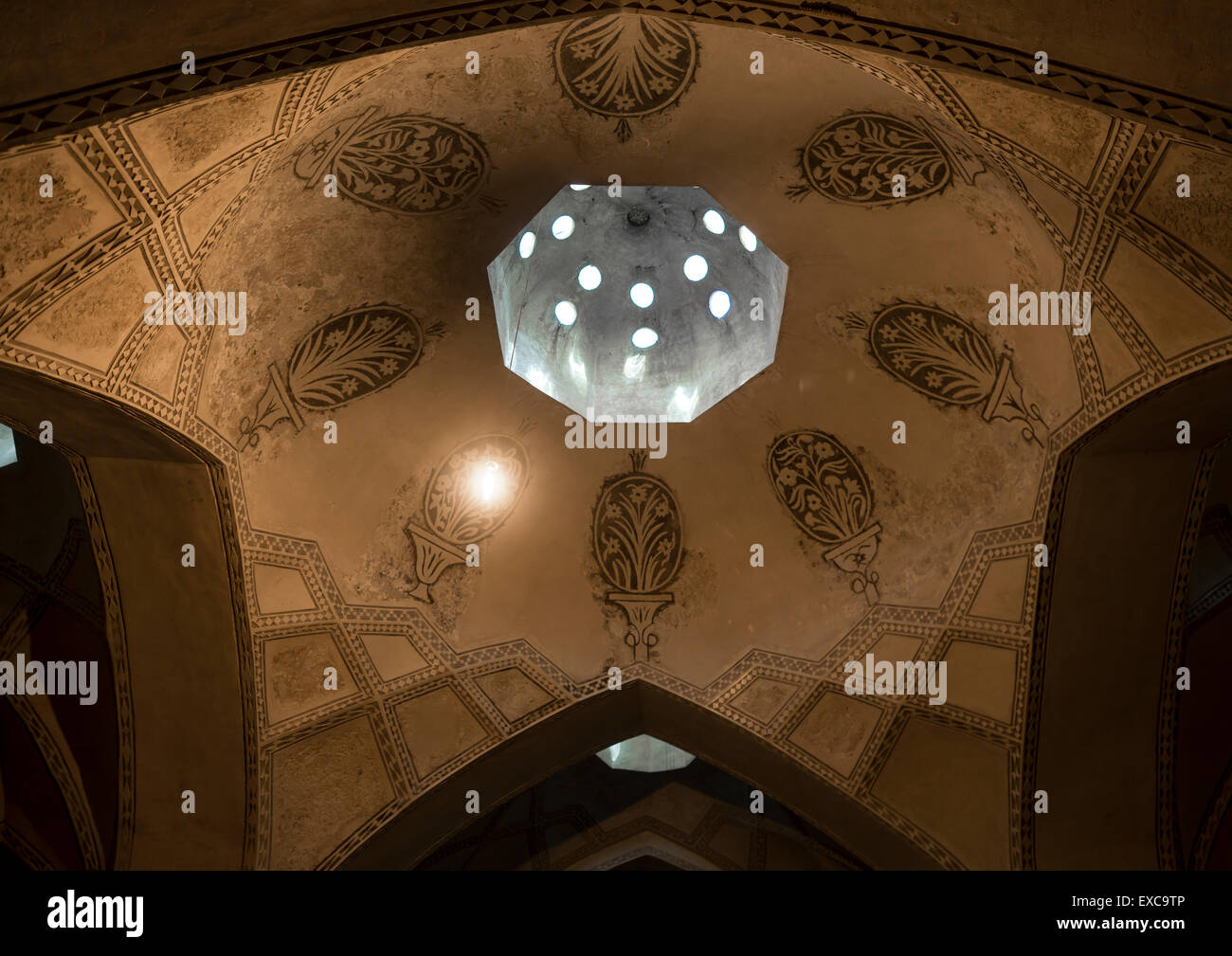 Ceiling With Its Intricate And Elaborate Patterns And Internal ...