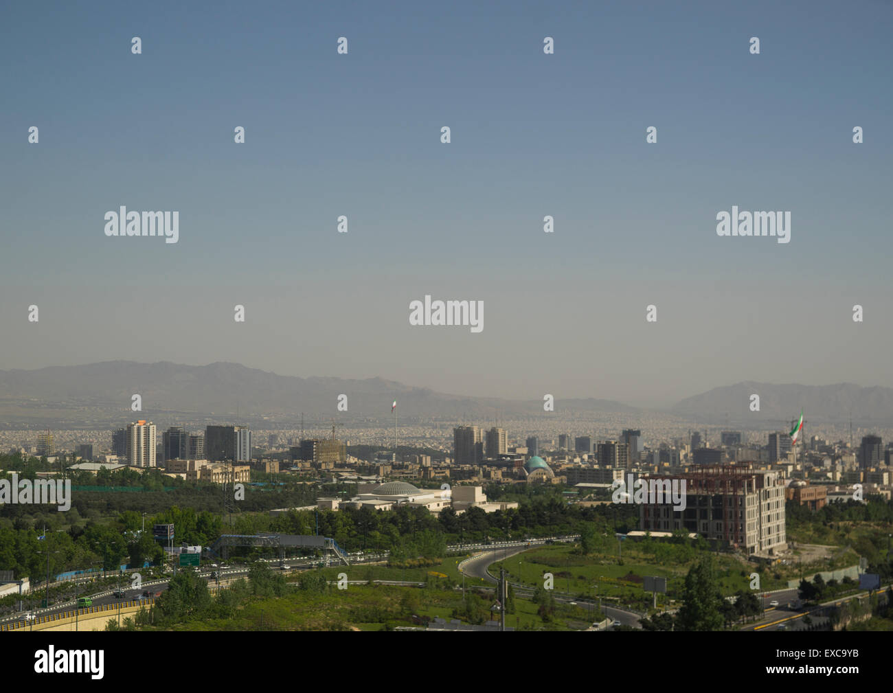 Panoramic view tehran city iran hi-res stock photography and images - Alamy