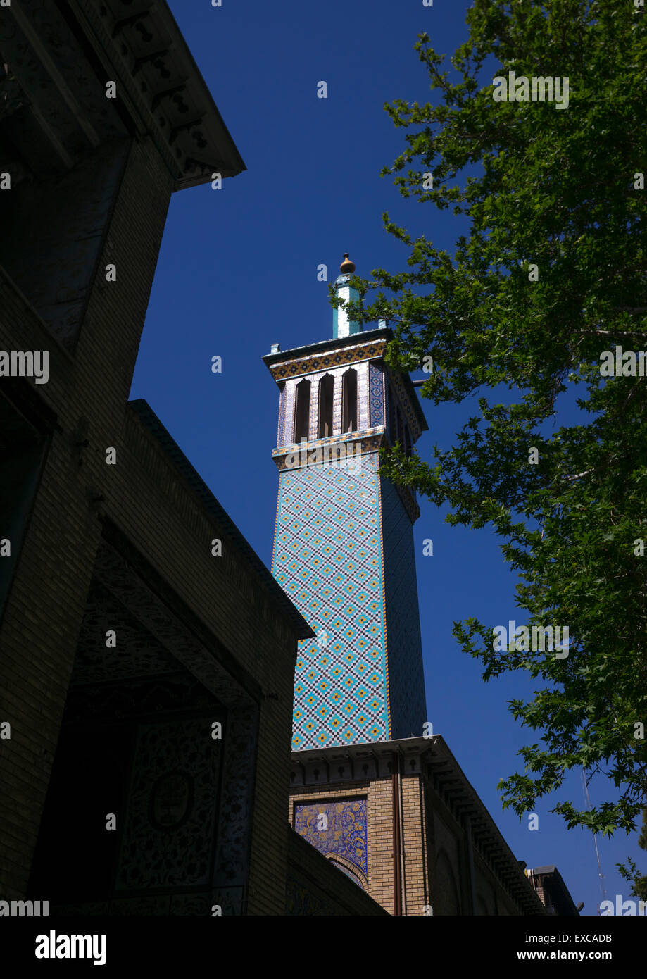 Golestan Palace Windcatcher, Shemiranat County, Tehran, Iran Stock ...