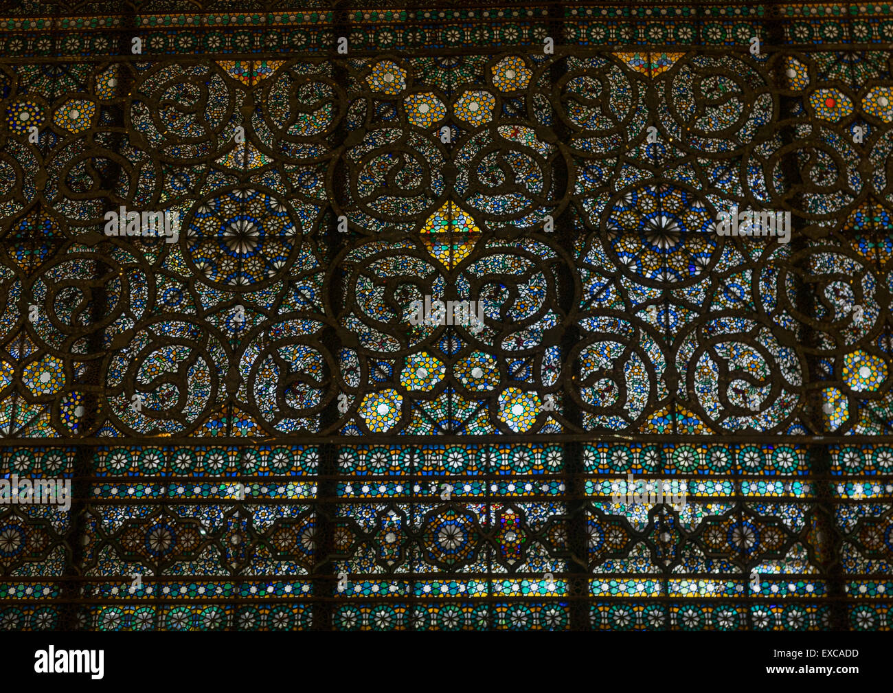 Persian interior of golestan palace hi-res stock photography and images ...