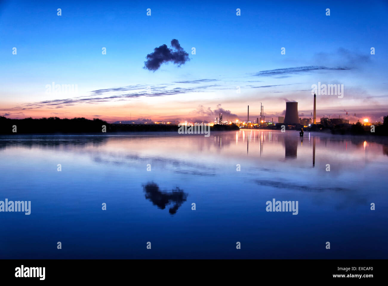 Stanlow Refinery is an oil refinery Stock Photo - Alamy
