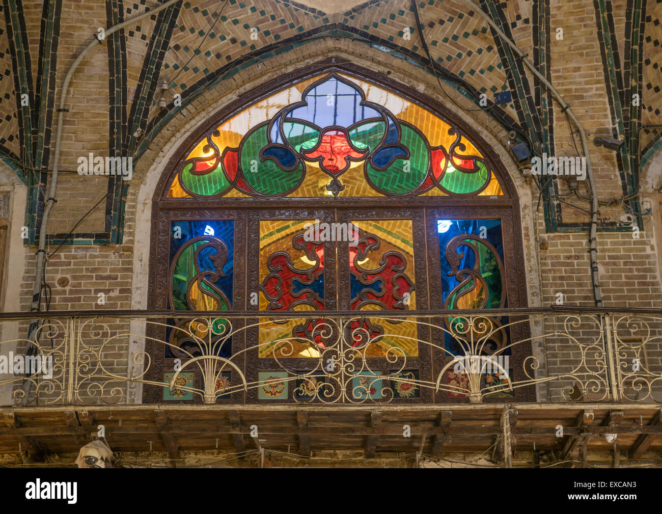 The Stained Glass Windows Of The Grand Bazaar, Shemiranat County ...