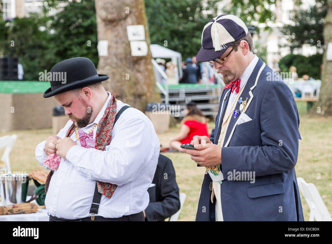 London, UK. 11th July, 2015. The Chap Olympiad 2015 Credit: Guy ...