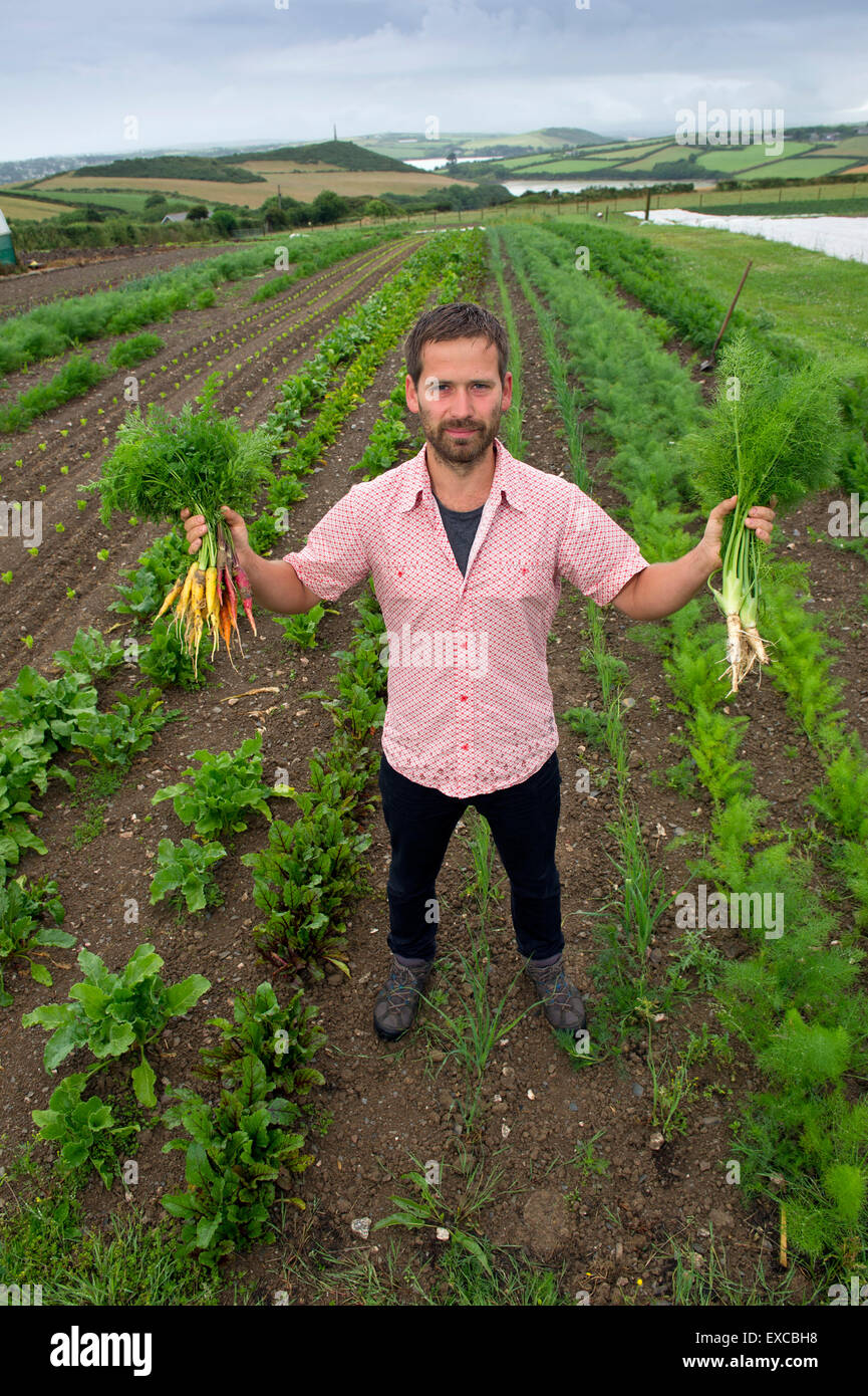 Padstow Kitchen Garden,owned by ex chef Ross Geach,where he grows ...
