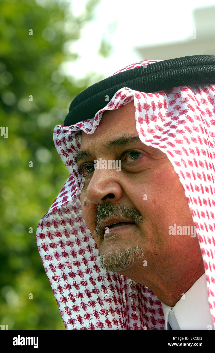 A file picture dated 23 July 2006 shows Prince Saud al-Faisal, Foreign ...