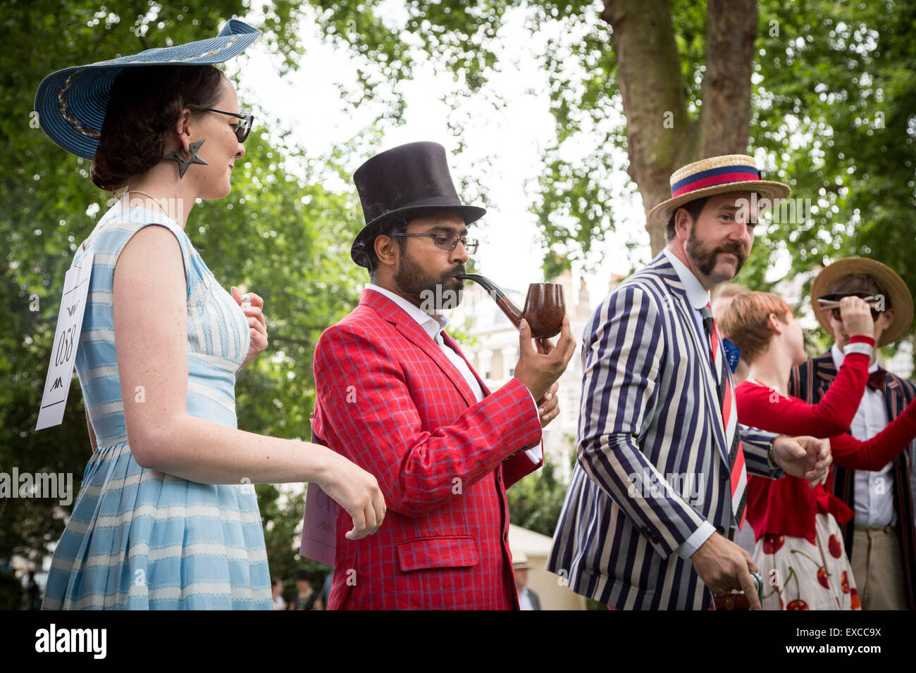 London, UK. 11th July, 2015. The Chap Olympiad 2015 Credit: Guy ...