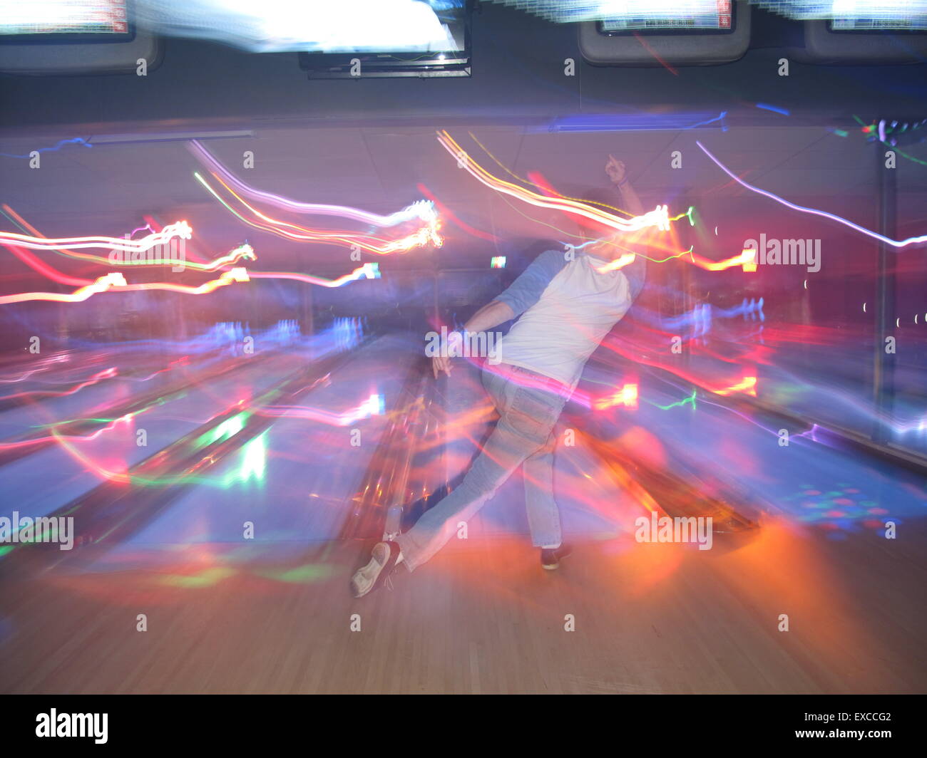 Bowling night hi-res stock photography and images - Alamy