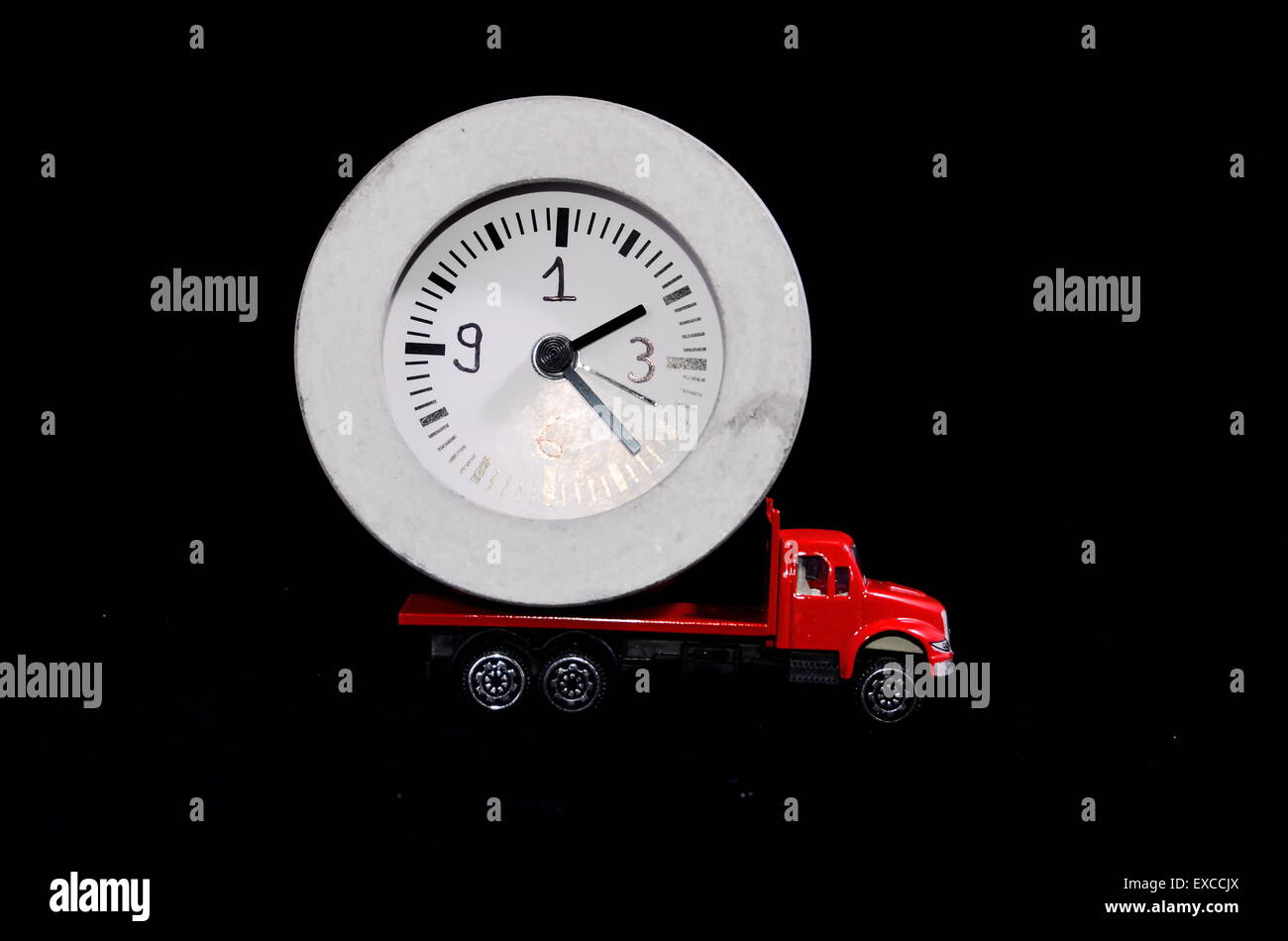 Time Transportation Concept Stock Photo - Alamy