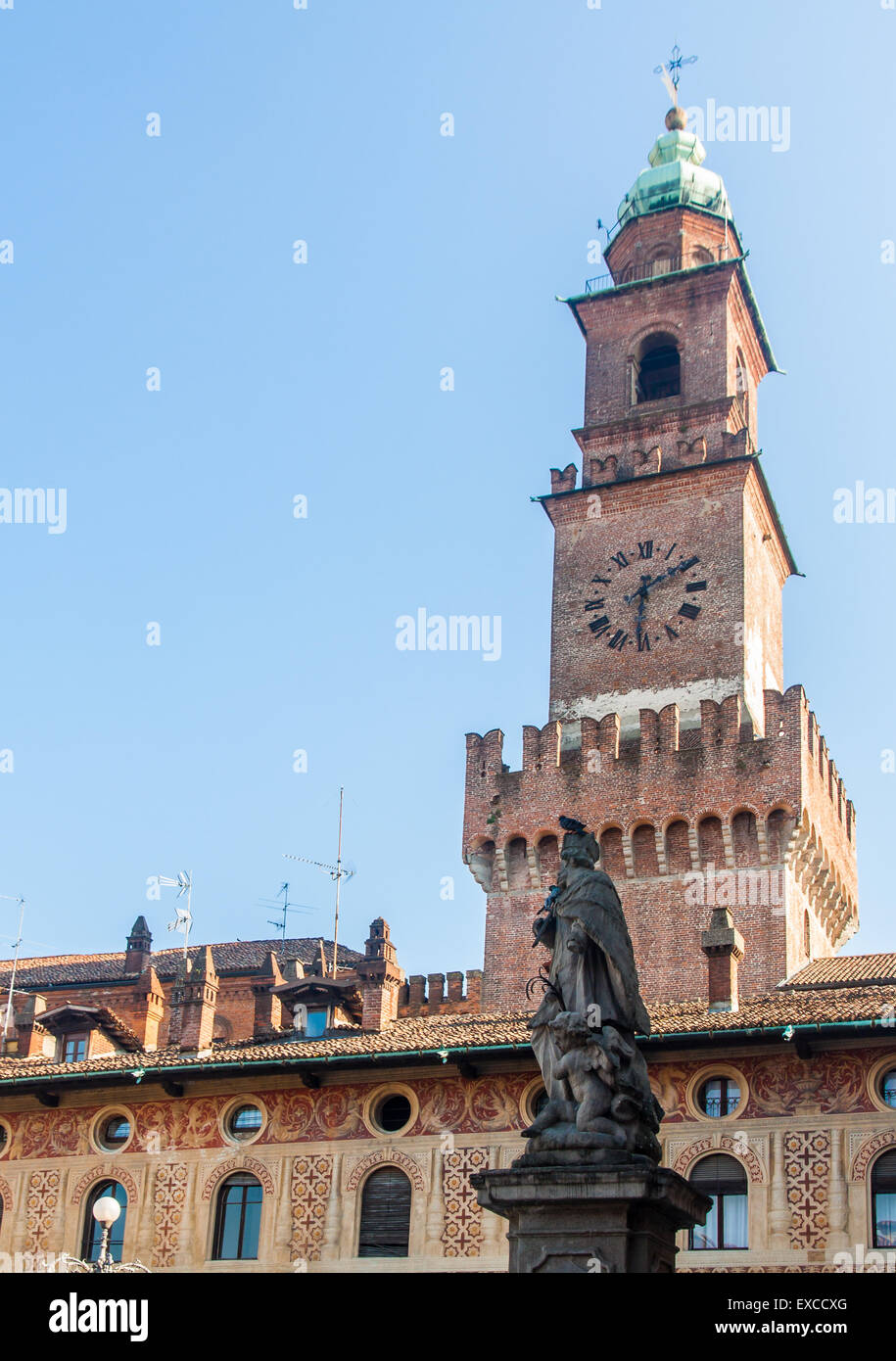 Vigevano square ducale hi-res stock photography and images - Alamy