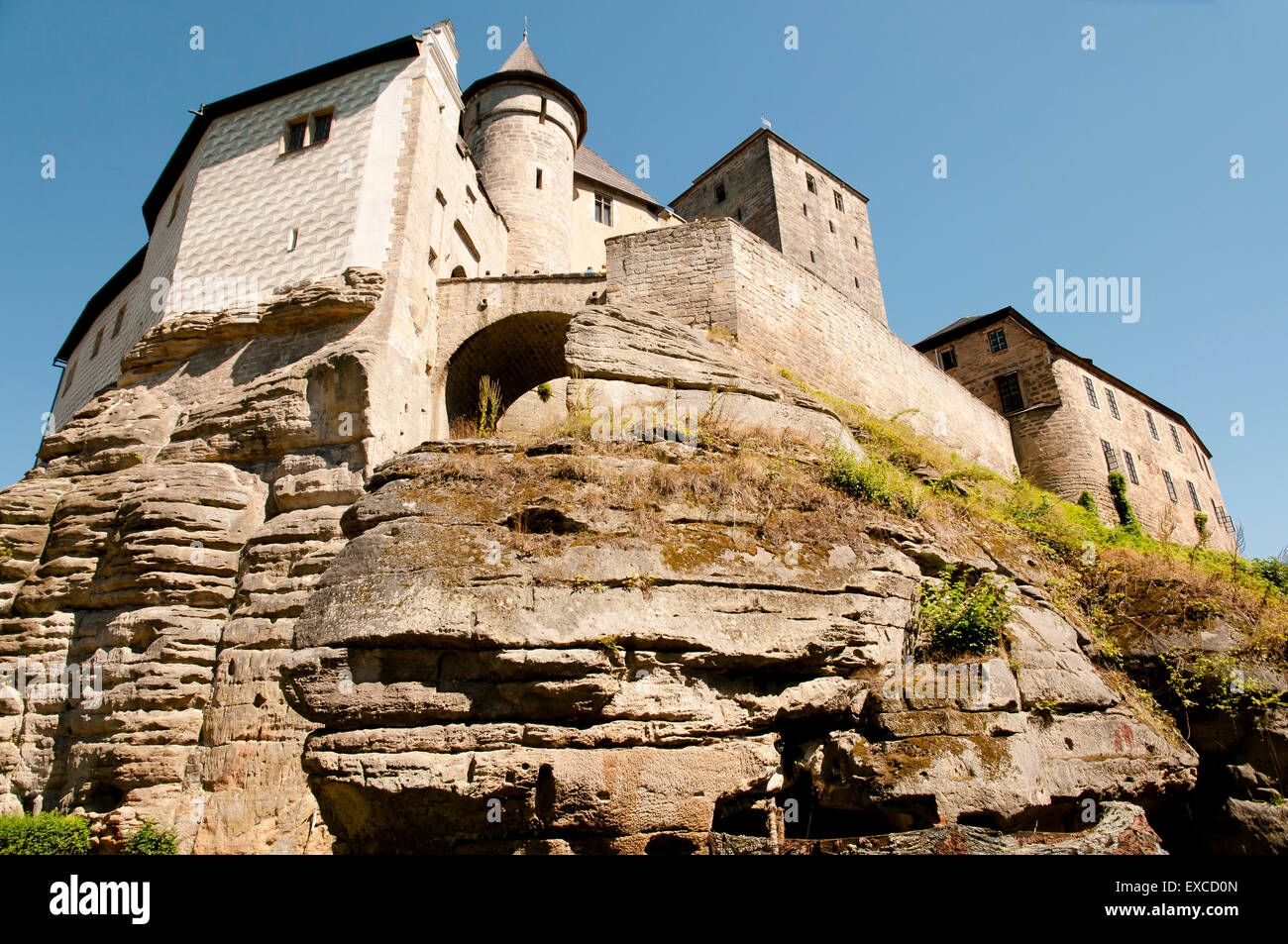 Kost Castle - Czech Republic Stock Photo - Alamy