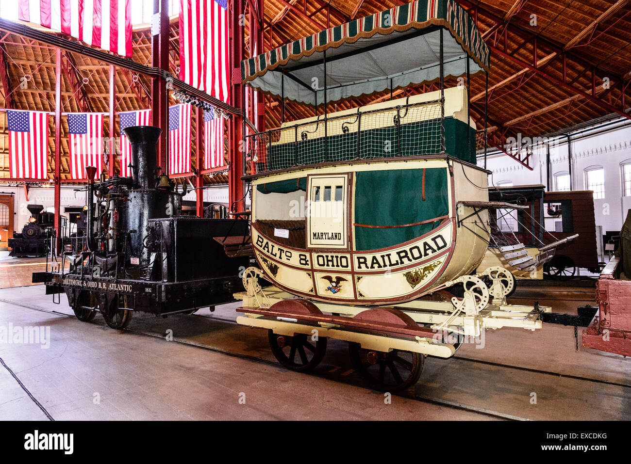 Maryland Coach, Baltimore & Ohio Railroad Museum, 901 West Pratt Street ...