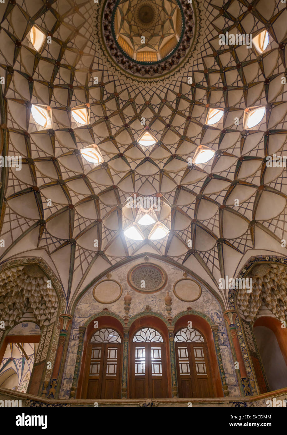 The Boroujerdi House, Isfahan Province, Kashan, Iran Stock Photo - Alamy