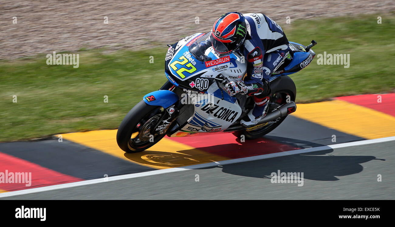 Hohenstein-Ernstthal, Germany. 11th July, 2015. British Moto GP rider ...