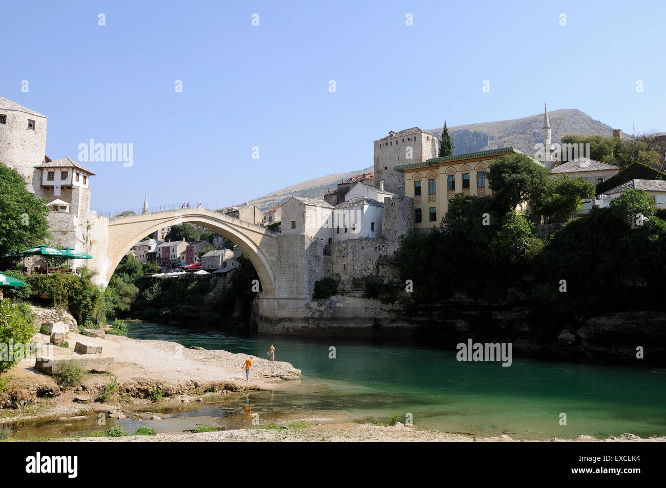 Stari Most (Old Bridge) in Mostar Stock Photo - Alamy
