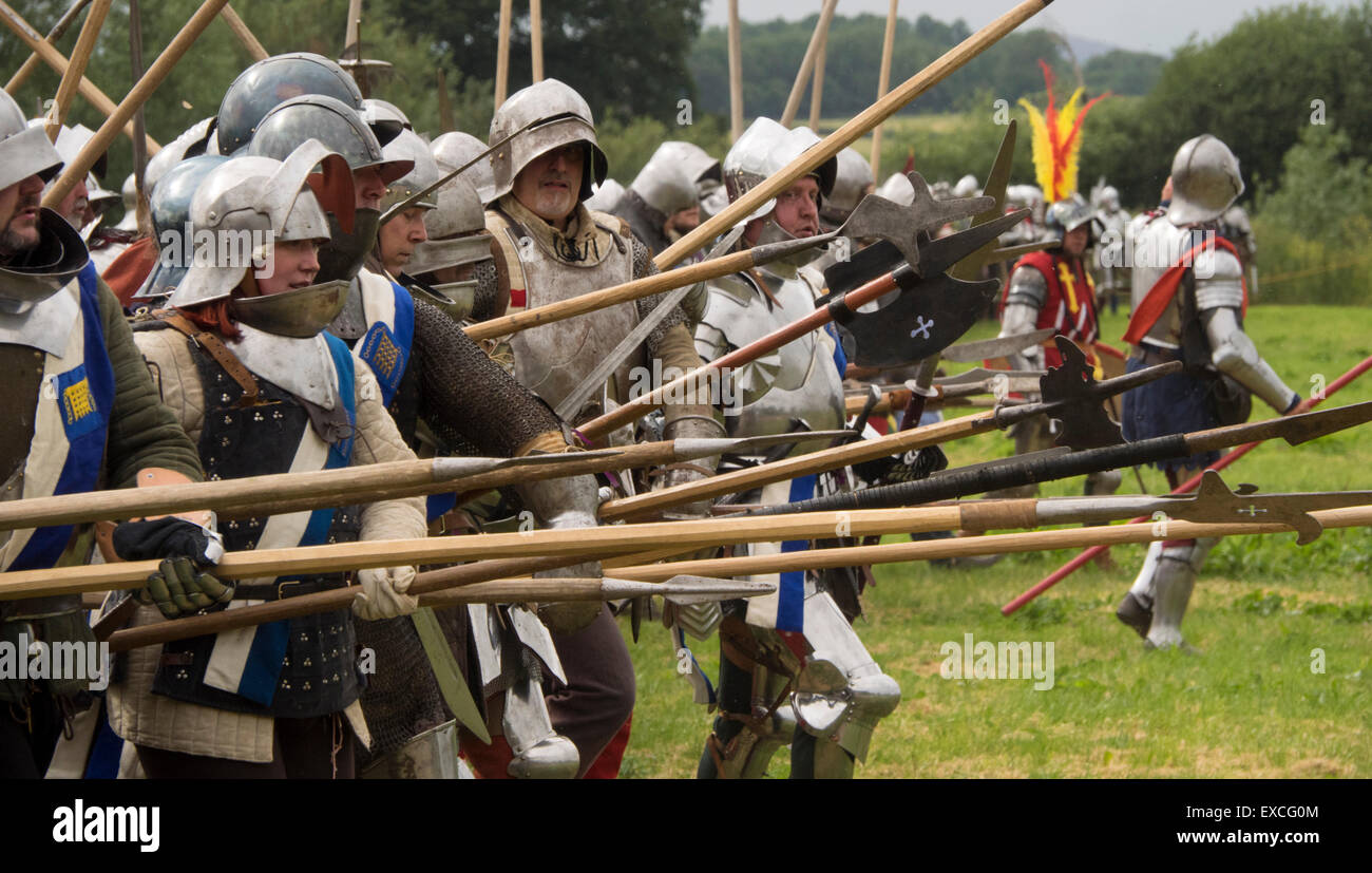 Tewkesbury, Gloucestershire, UK 11th July 2015. Tewkesbury Medieval ...