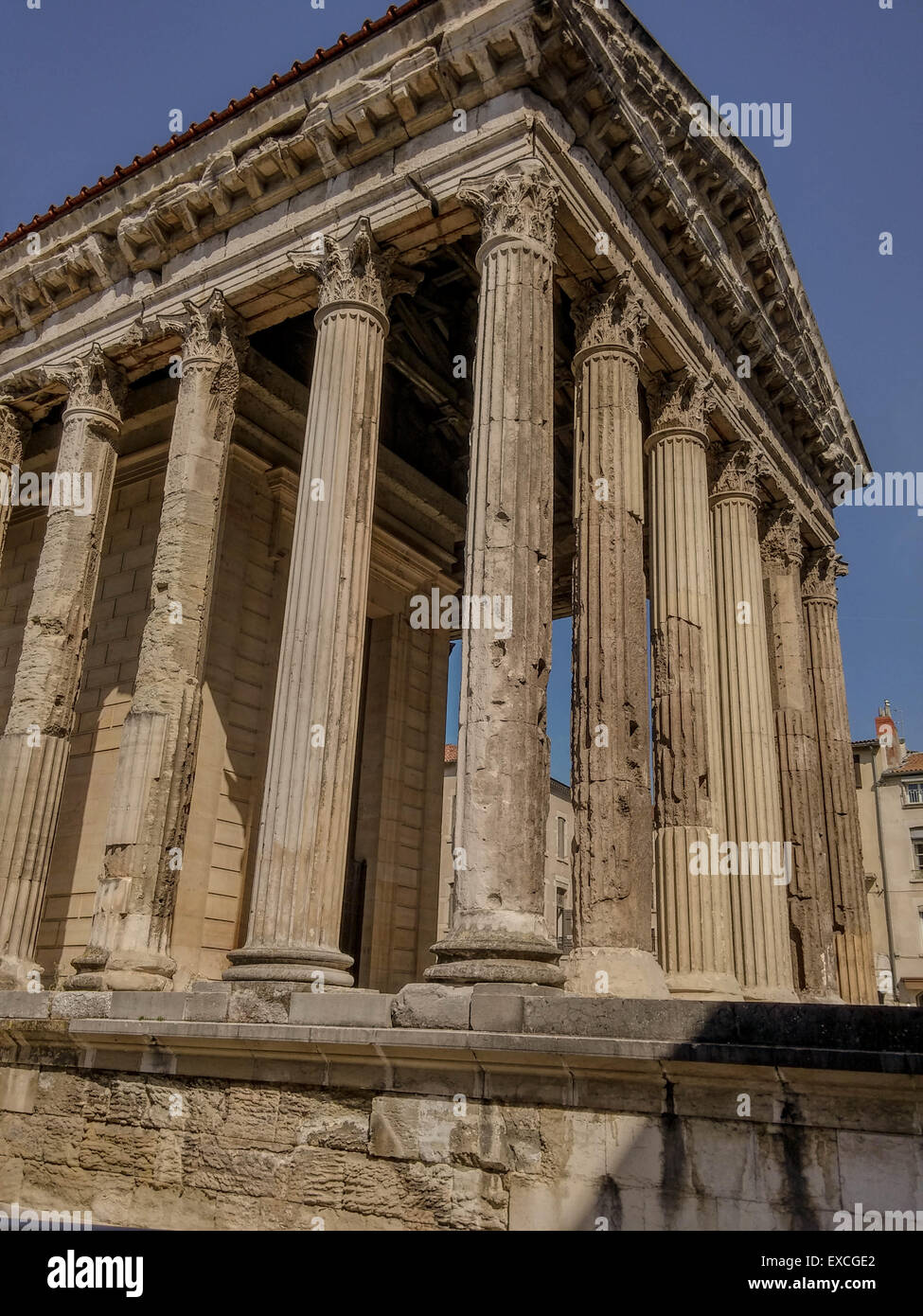 Monument in Vienna France Stock Photo - Alamy