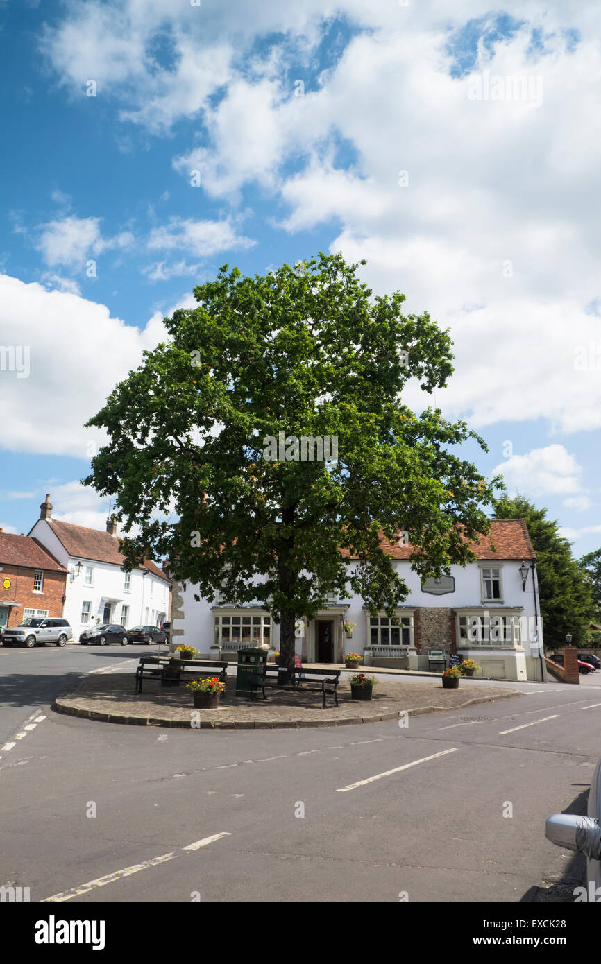 The Bell at Ramsbury Village Wiltshire England Stock Photo - Alamy