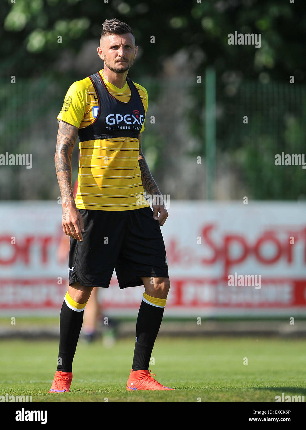 Udine, Italy. 11th July, 2015. the forward Cyril Thereau during the ...