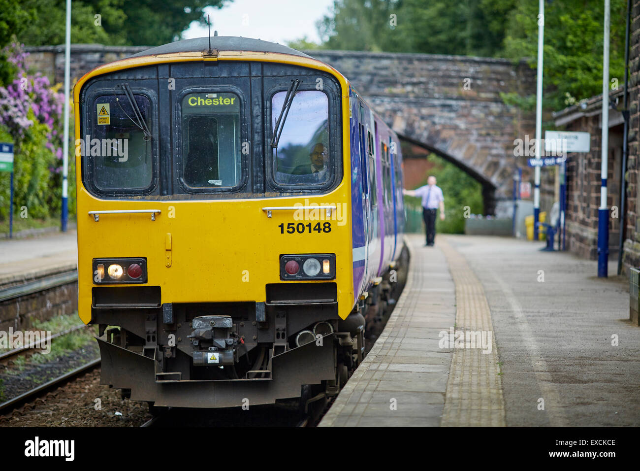 Delamere railway station opened on 22 June 1870. It serves both the ...