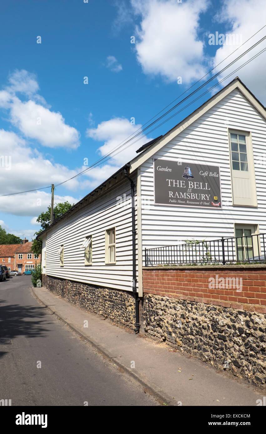 The Bell Pub Ramsbury Village Wiltshire England Stock Photo - Alamy