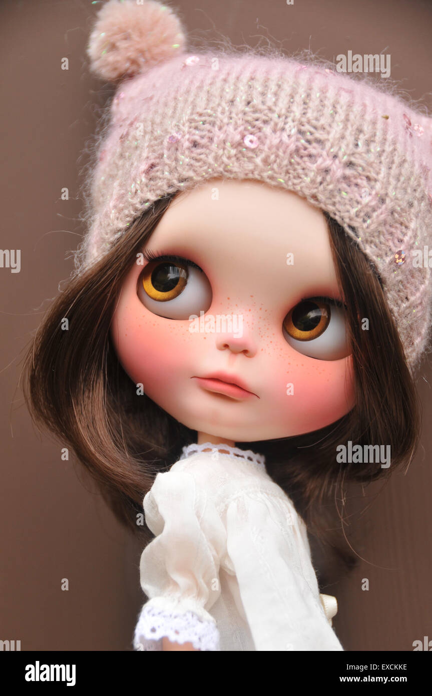 Beautiful art doll Stock Photo - Alamy