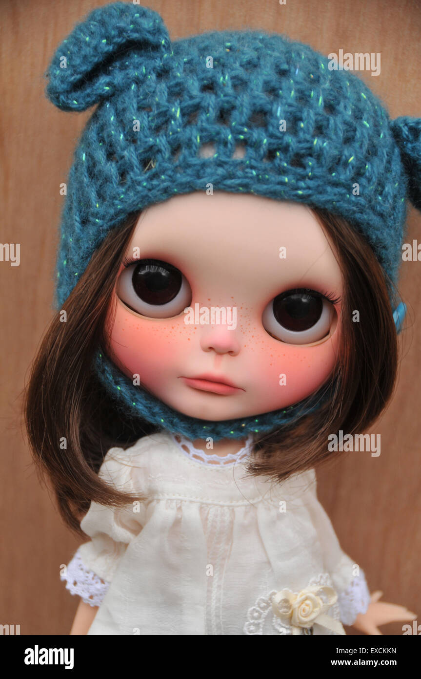 Beautiful art doll Stock Photo - Alamy